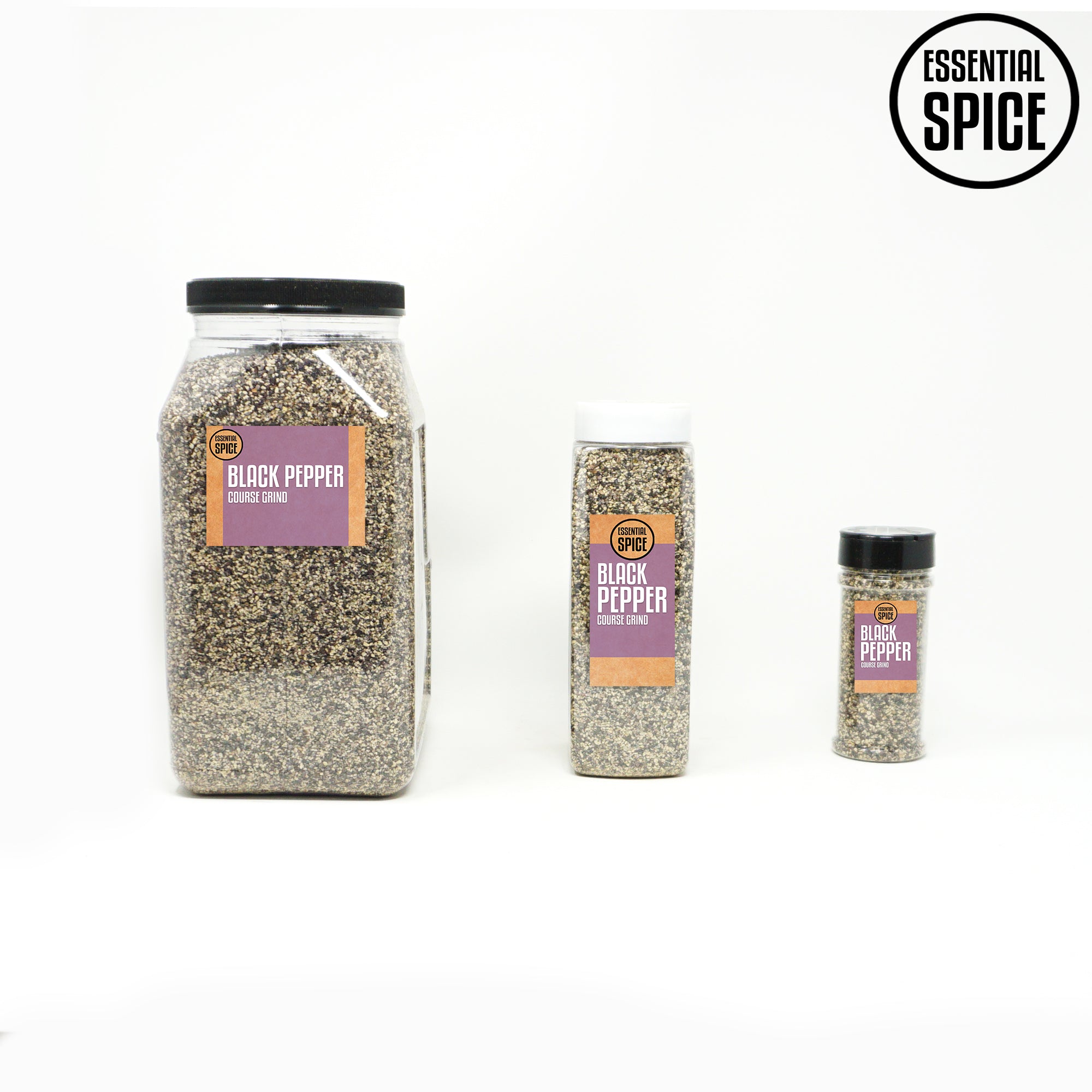Black Pepper (Coarse Grind) – Essential Spice