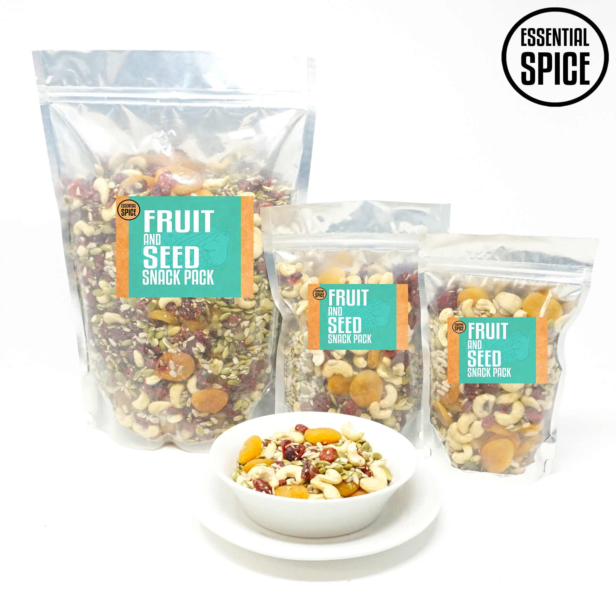 Fruit & Seed Snack Mix – Essential Spice
